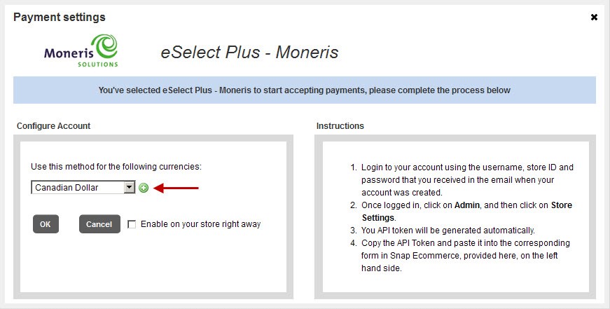 Snap Ecommerce | Moneris Developers